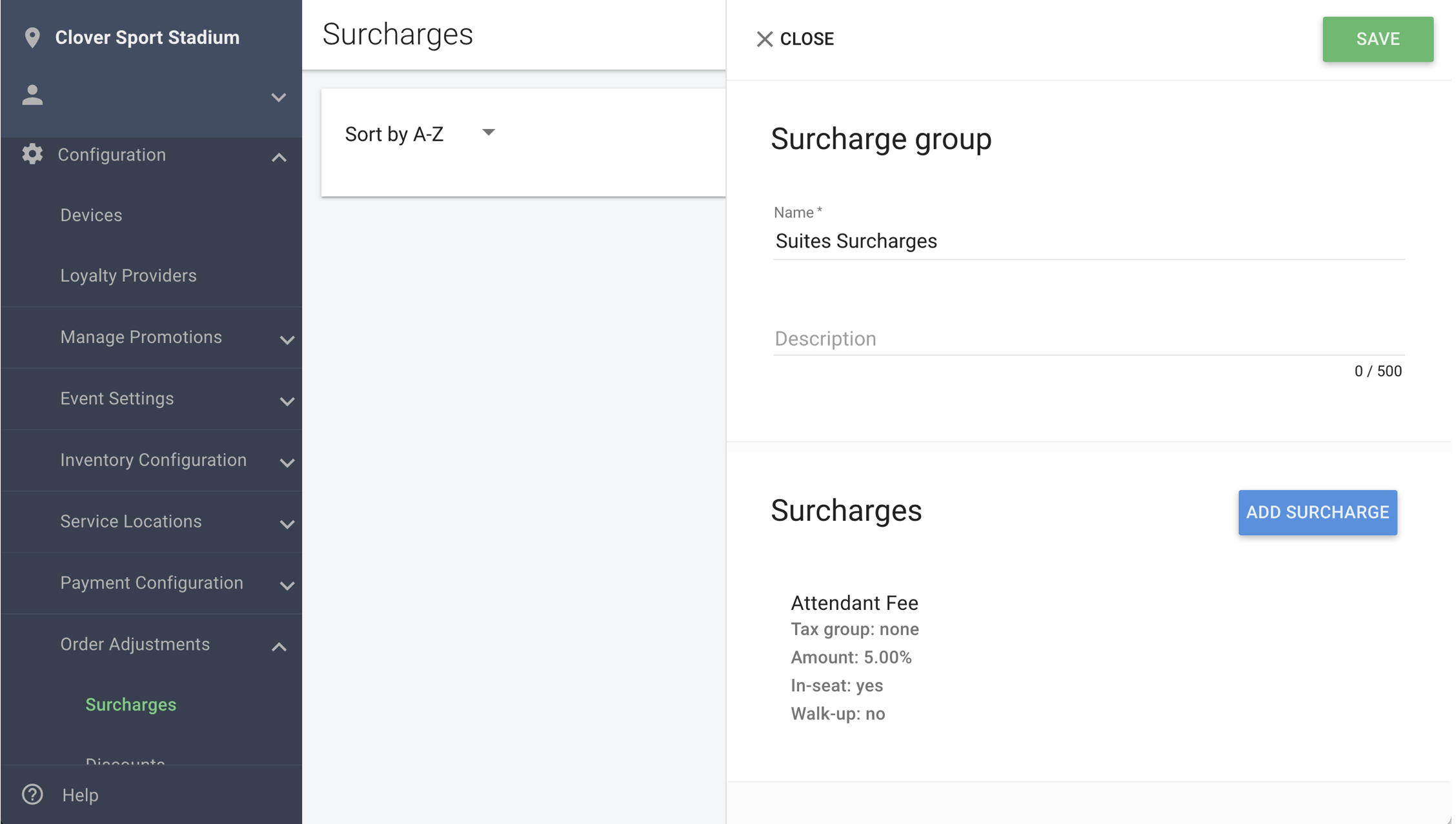 How to Create Surcharges – Clover Sport Help Center