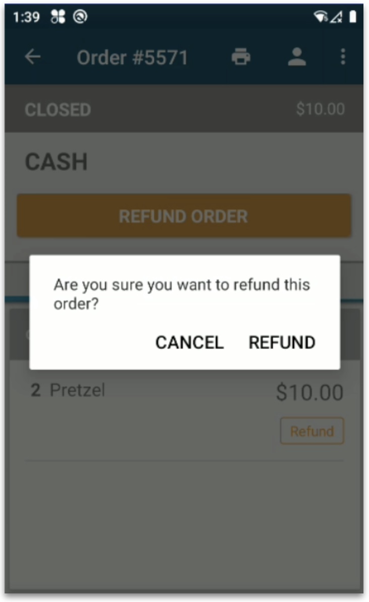 How to Perform Refunds and Voids on the Flex – Clover Sport Help Center