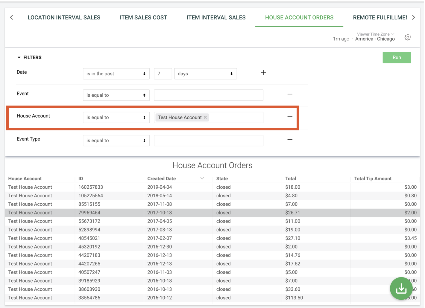 House Accounts – Clover Sport Help Center