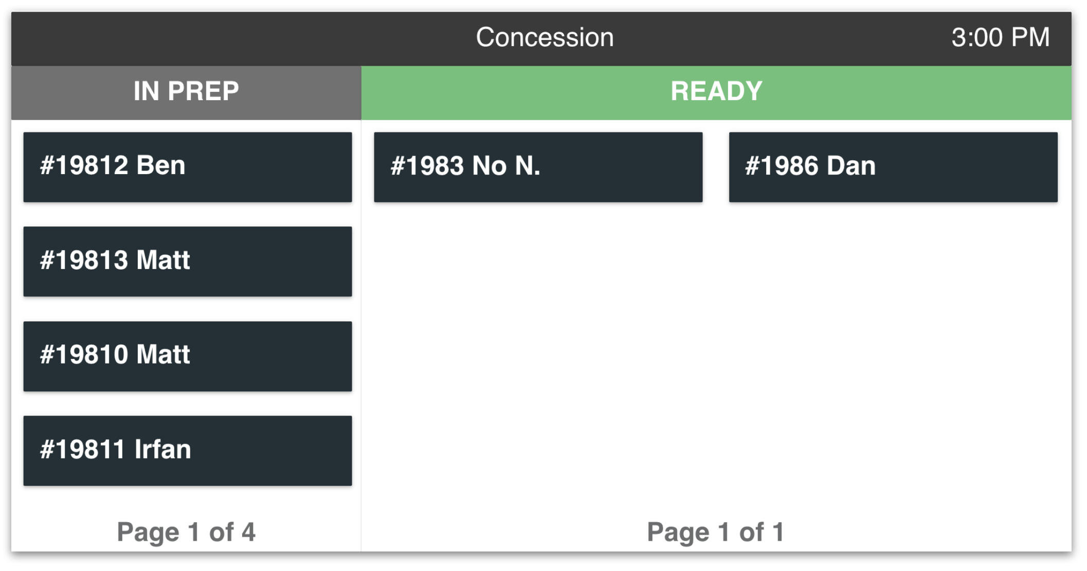 Order Status Boards – Clover Sport Help Center