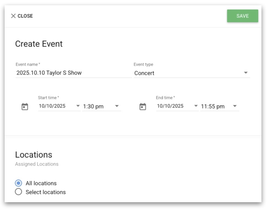 How to Set Up and Manage Event-Based Menus – Clover Sport Help Center