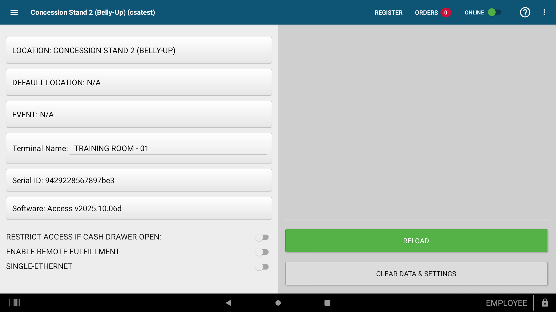 Station Duo Terminal Settings – Clover Sport Help Center