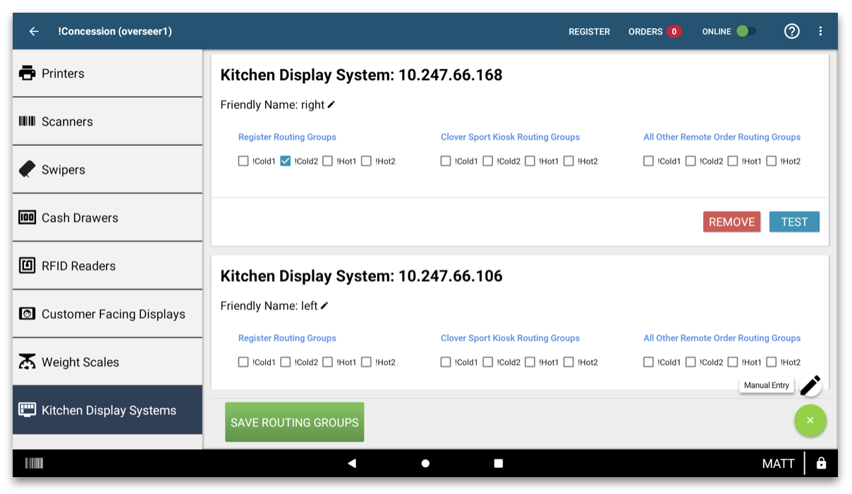 Chit Printer / Kitchen Display System (Remote Fulfillment) Setup Guide ...