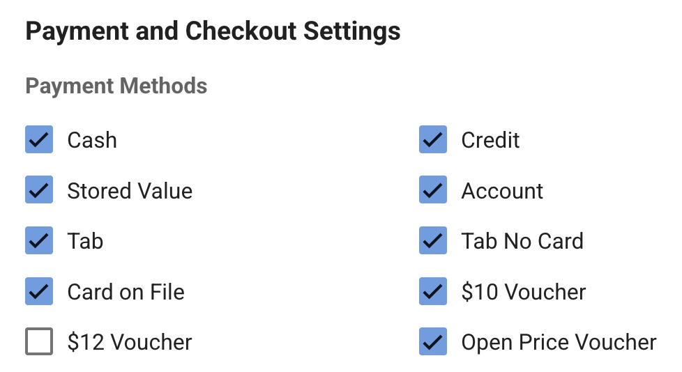 Tender Screen Overview – Clover Sport Help Center