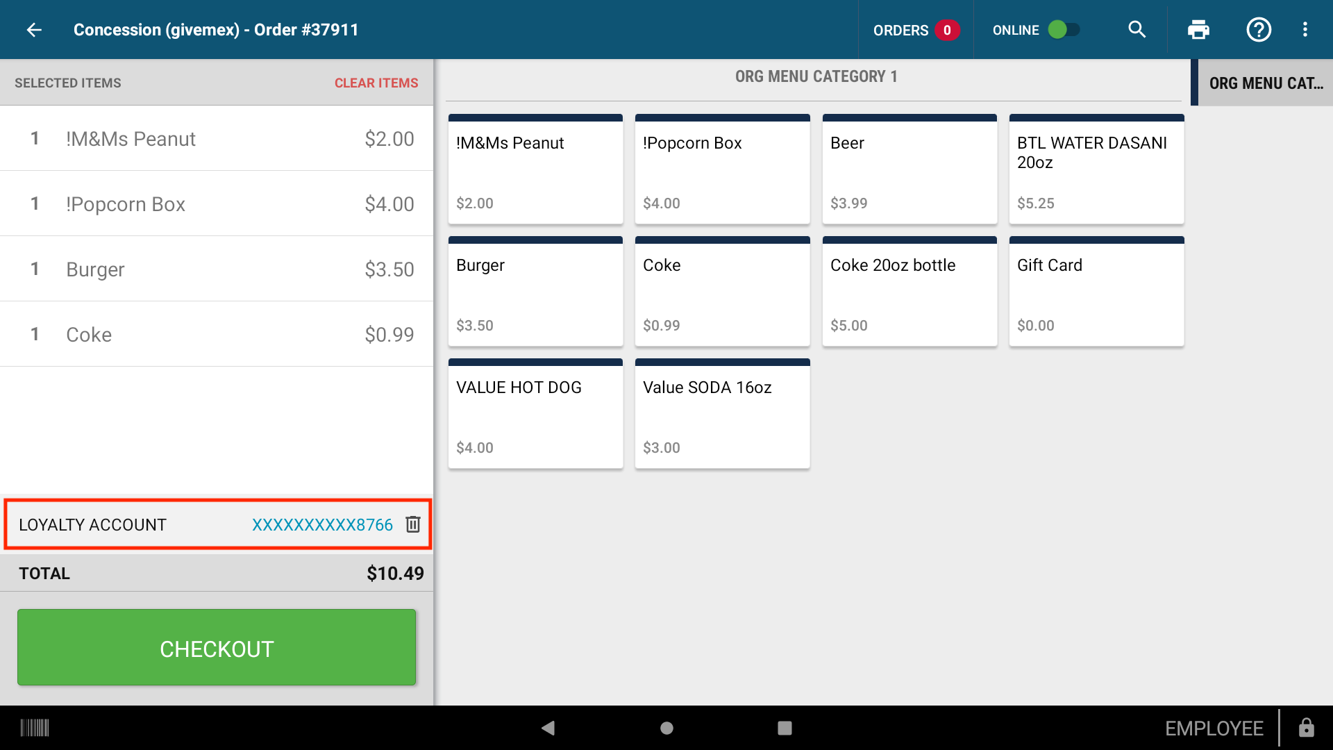 How to Add Loyalty and Redeem Vouchers on Tabs on the Station Duo ...
